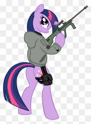 My Little Pony Clipart Gun Png - Pony With A Gun - Free Transparent PNG ...